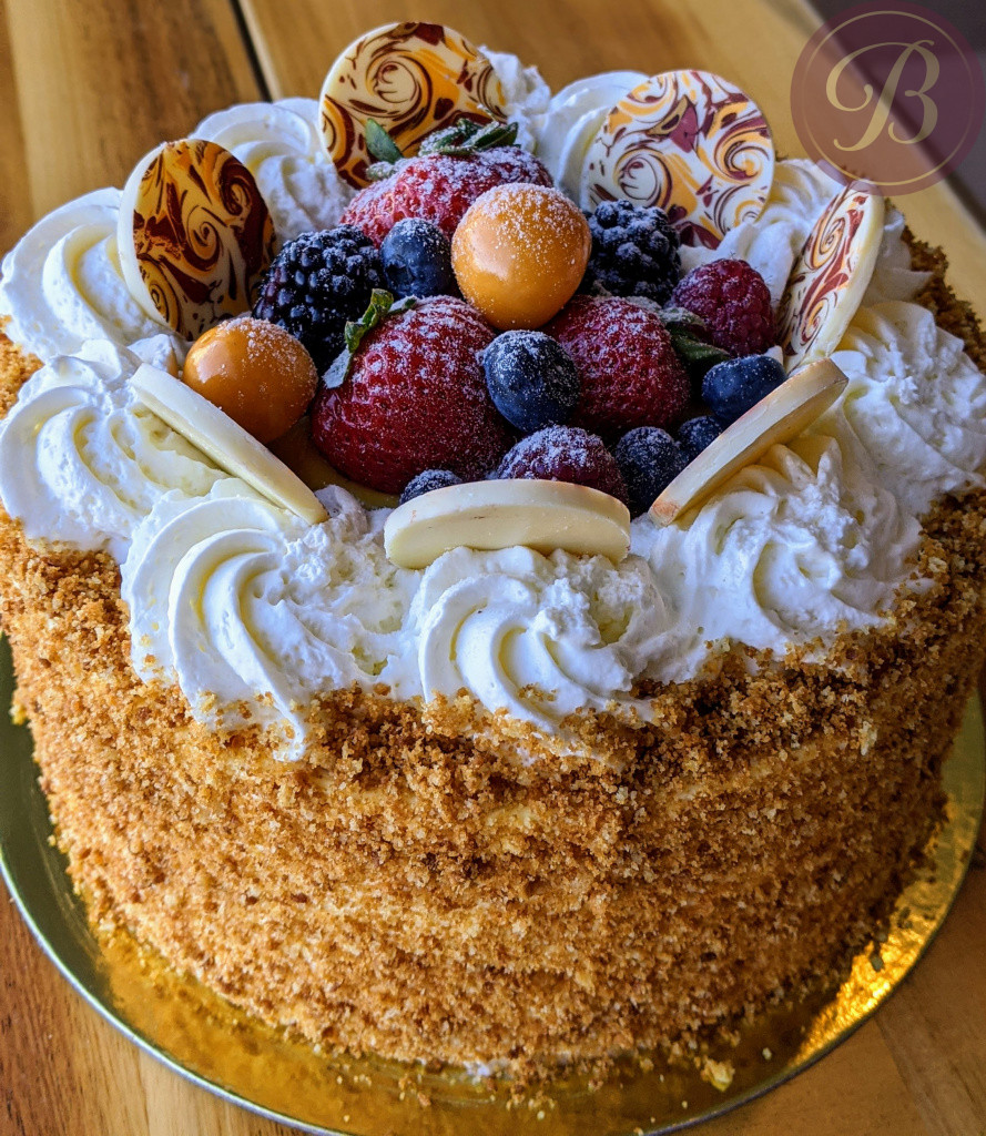 Passion Fruit Mango Cake - Bellissima Cakes & Pastries